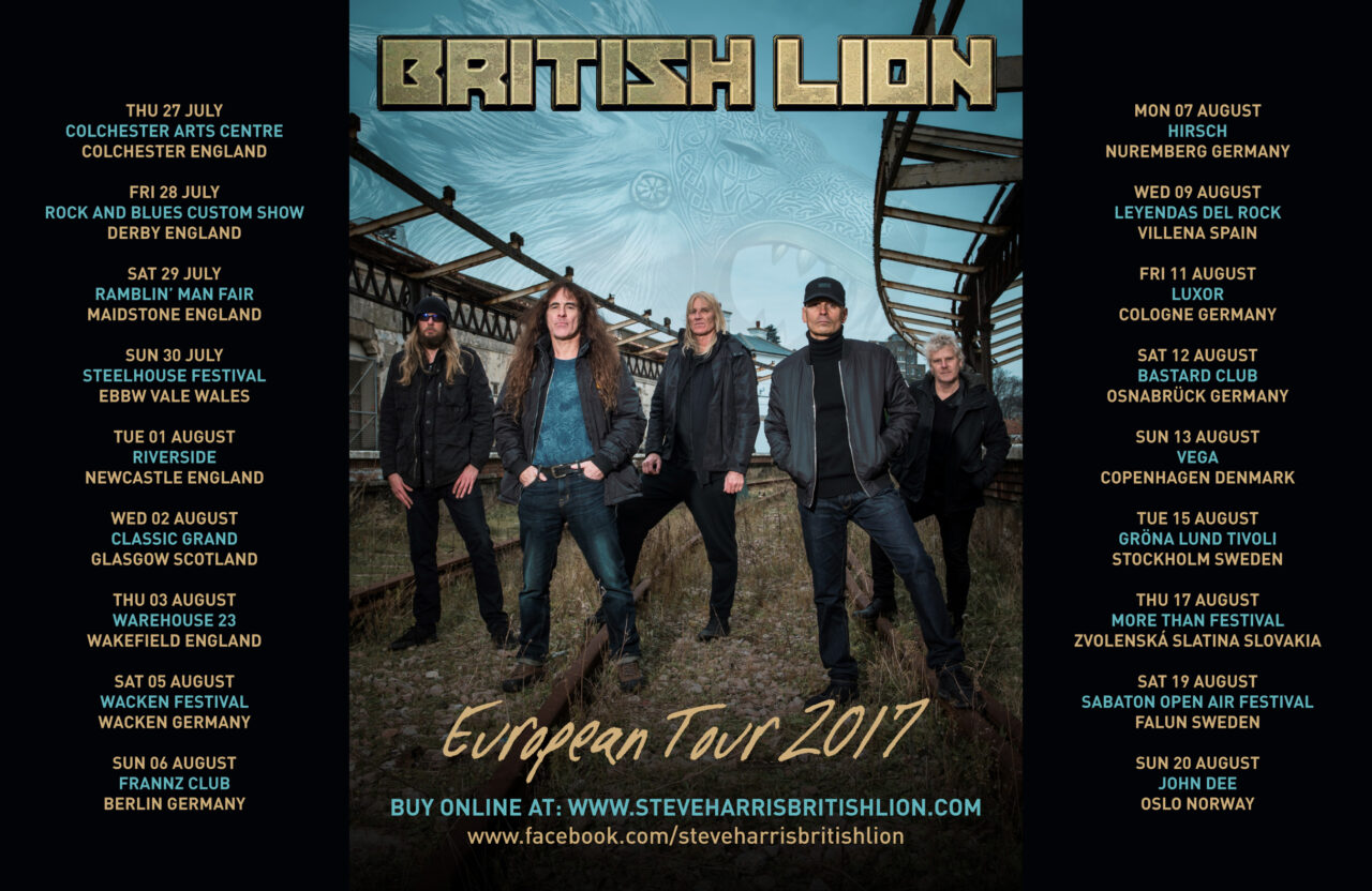 BRITISH LION ARE BACK WITH A EUROPEAN TOUR! - Iron Maiden