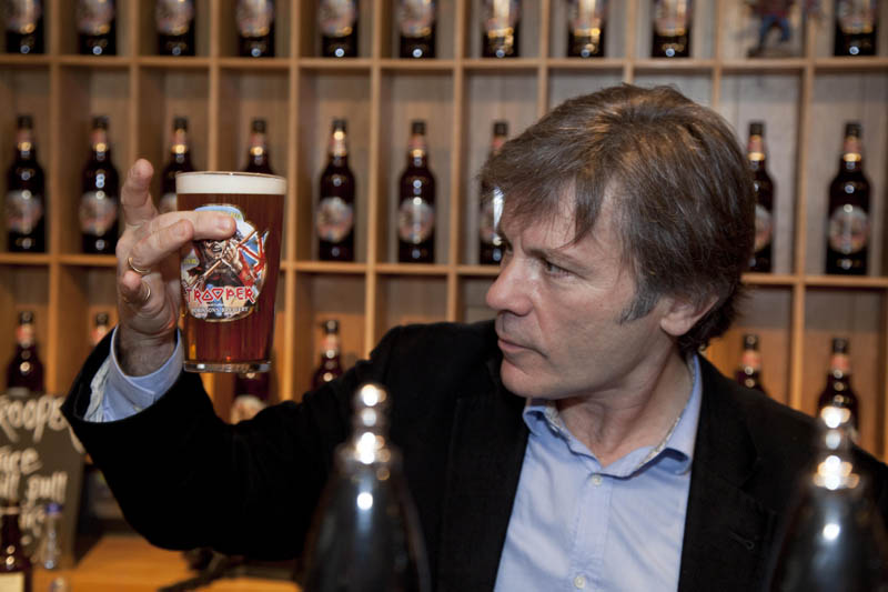 TROOPER BEER LAUNCHED! - Iron Maiden