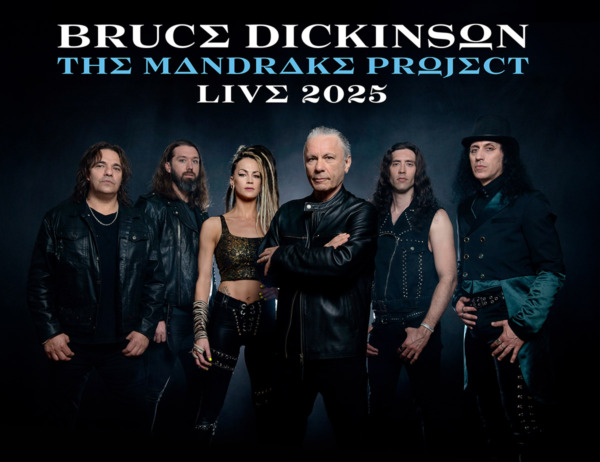 Bruce Announces Solo North American Tour Dates - Iron Maiden