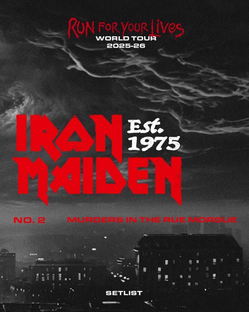 2025 Setlist reveal - Iron Maiden