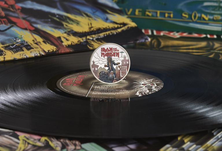 Heavy Duty: Royal Mint Unveils Coin Celebrating Iron Maiden’s 50th ...