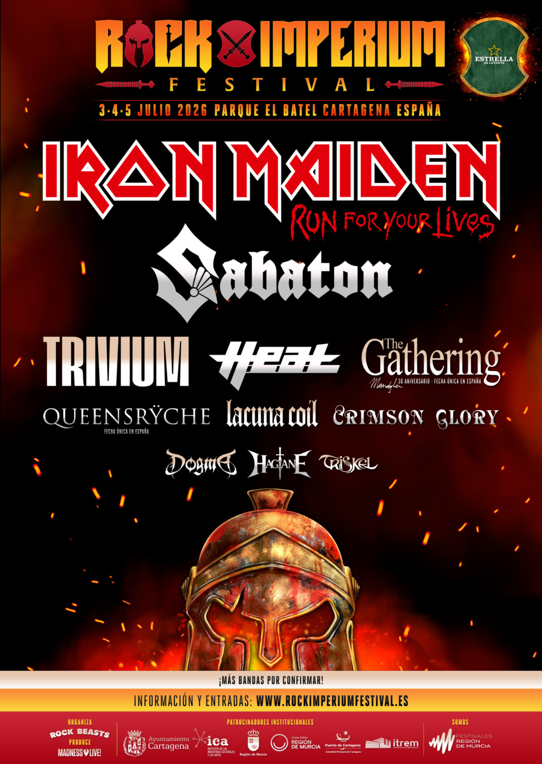 More 2026 Festivals announced... - Iron Maiden