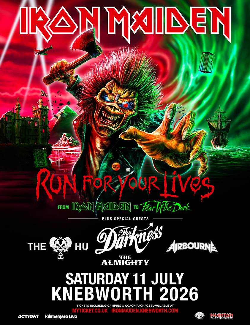 Run For Your Lives… To Knebworth! - Iron Maiden