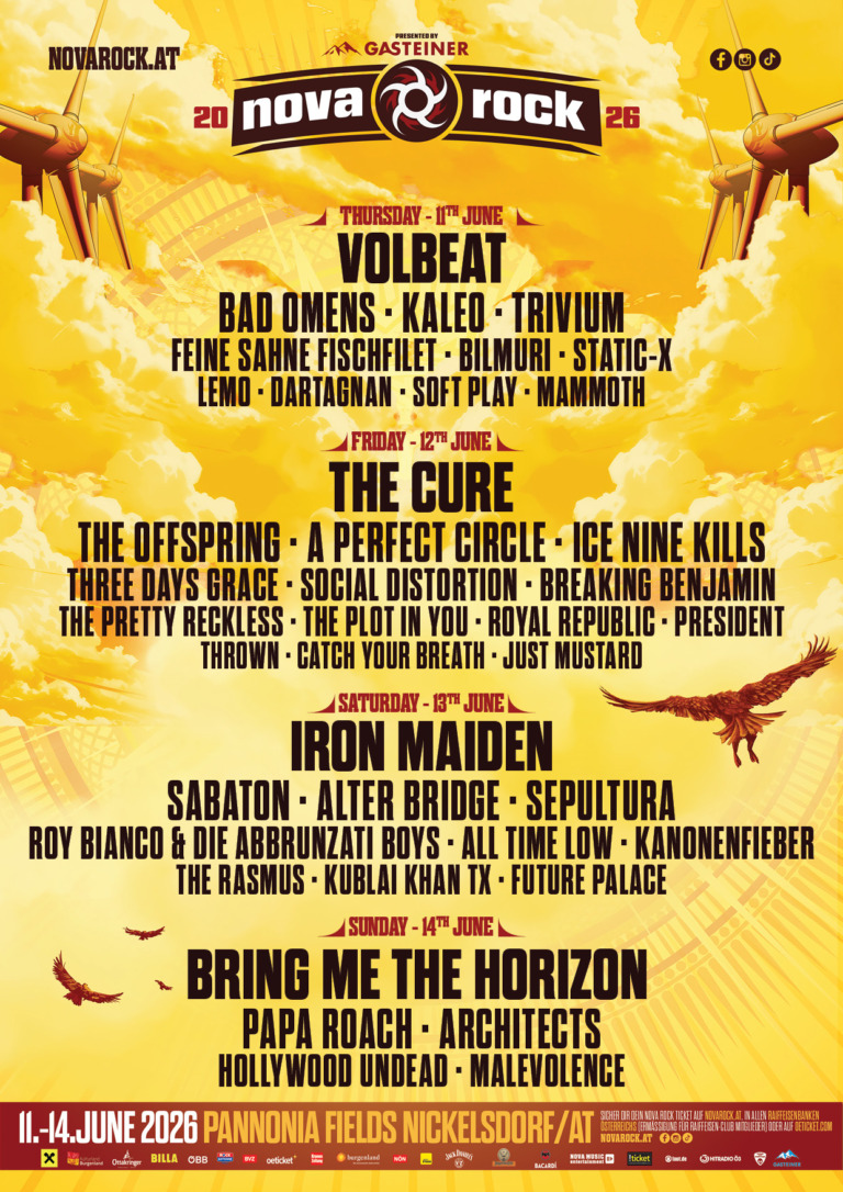 More 2026 Festivals announced... - Iron Maiden