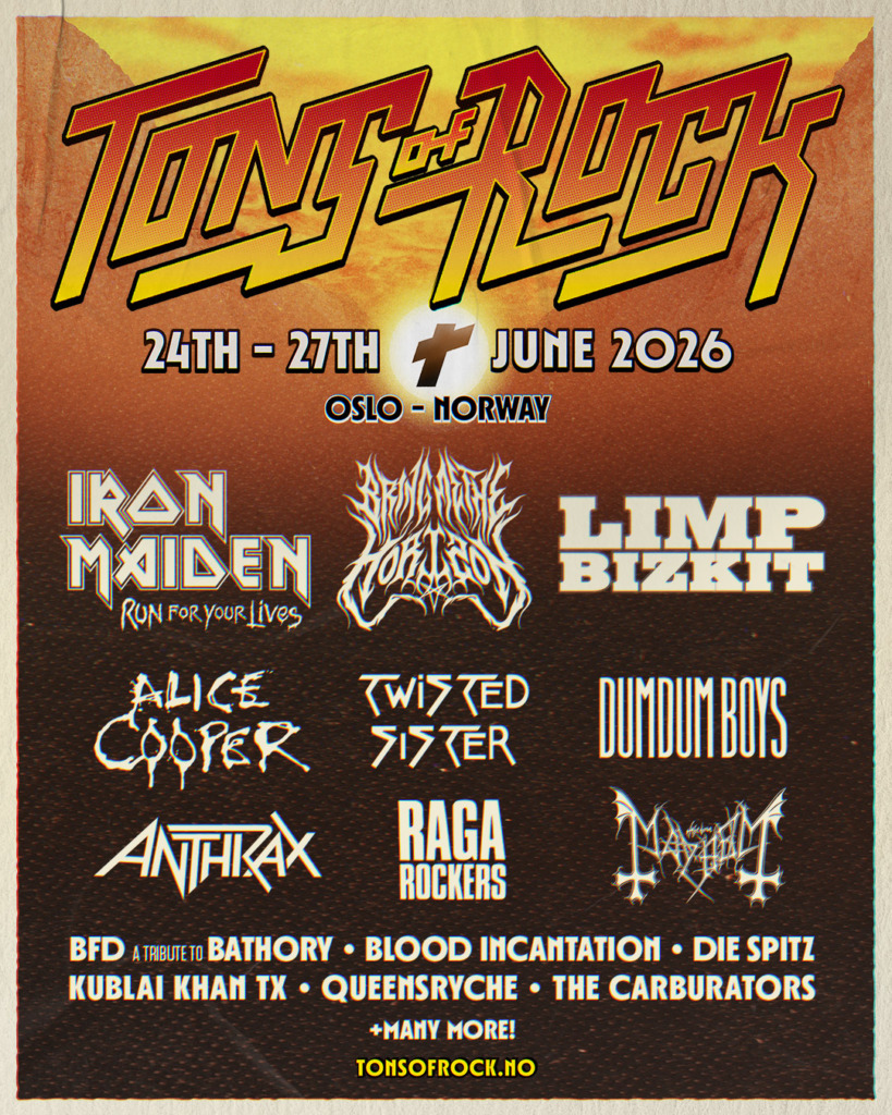 The Run For Your Lives Tour comes to Copenhell and Tons of Rock in 2026 ...