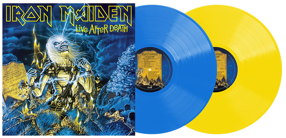 Live After Death 40th anniversary vinyl - Iron Maiden
