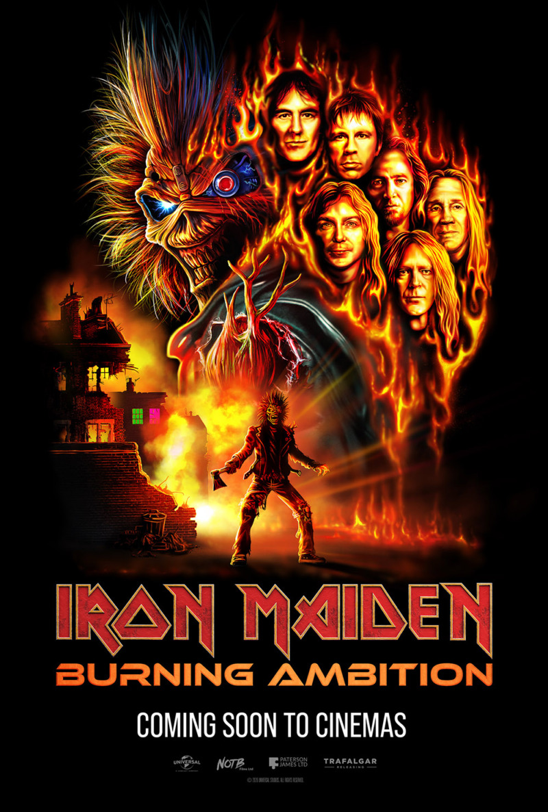 IRON MAIDEN: BURNING AMBITION - Iron Maiden